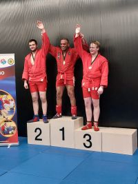 Lars van der Veen 3e Nederlands/ Belgisch kampioenschap Sambo worstelen ...